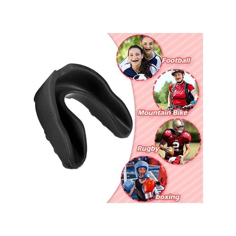 Protector Bucales Deportivos para Boxeo Futboll Negro GENERICO ...