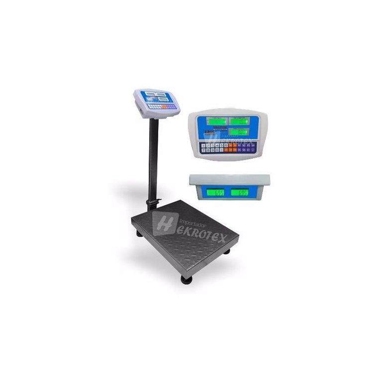 Balanza electrónica de 600 kg doble pantalla. | Sodimac Falabella