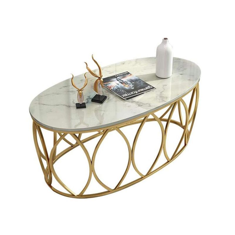 Mesa de Centro Oval Star - Mármol DECOR MESAS | falabella.com