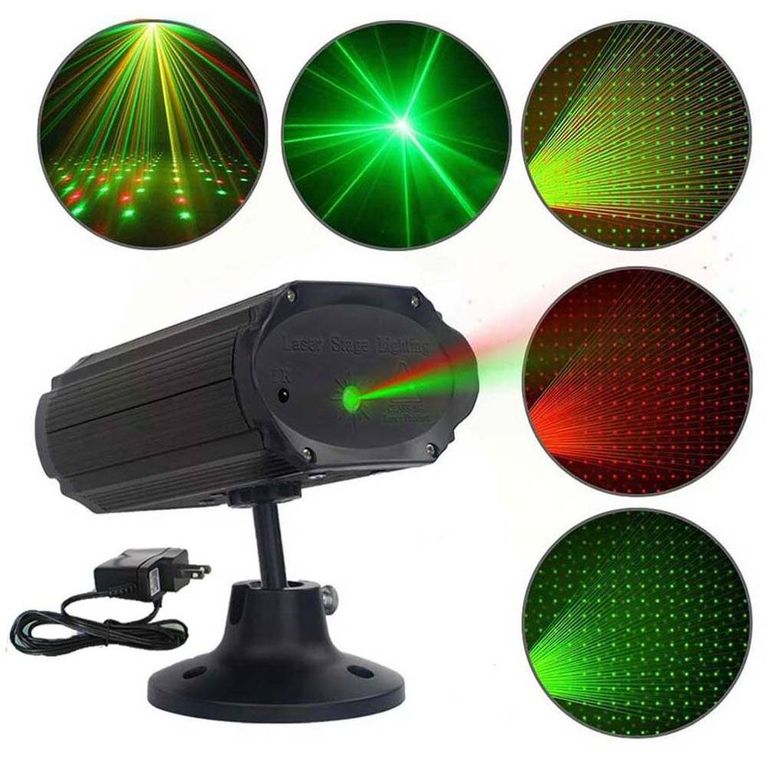 Mini Reflector de Luces Láser Diseños Aleatorio SEISA | falabella.com