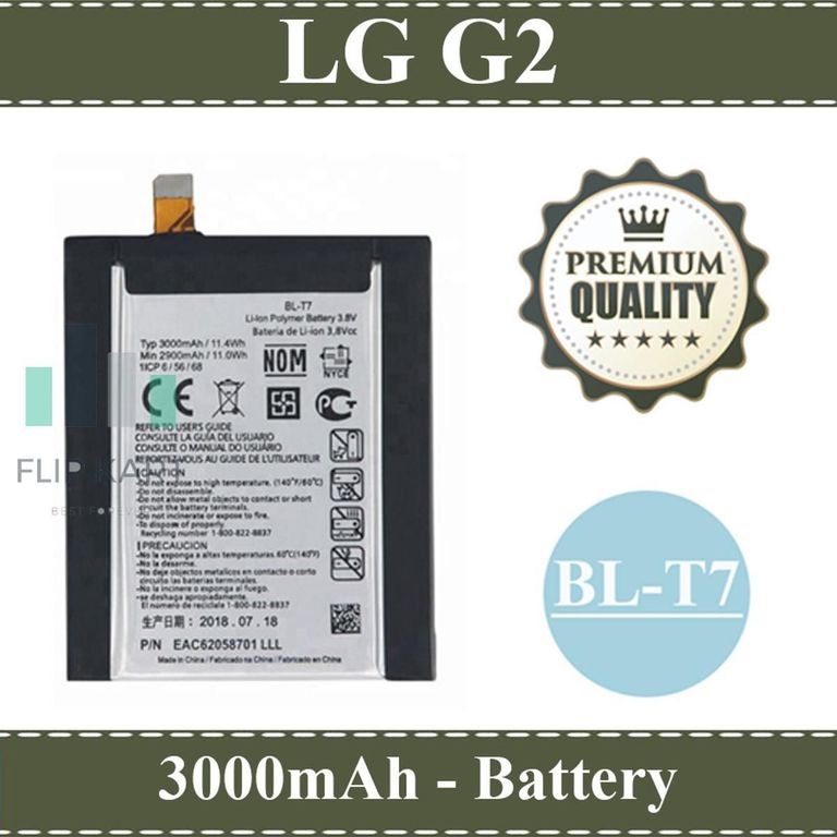 BATERIA LG G2 BL-T7 TORIGINAL-SM NUEVO GENERICO | falabella.com