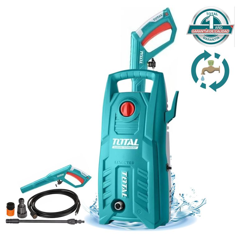 Hidrolavadora Alta Presión1900 PSI Total 1400W TOTAL TOOLS | falabella.com