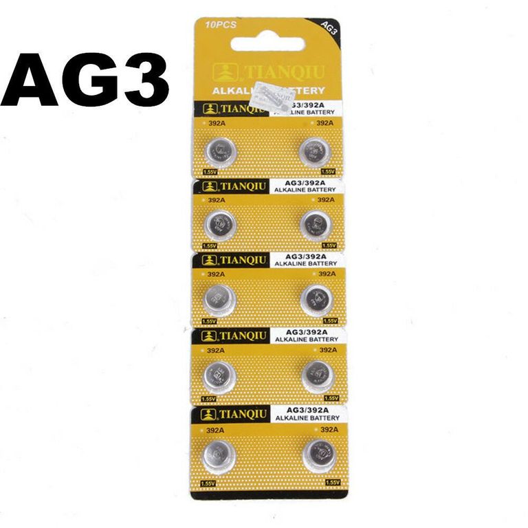 PILAS AG3 LR41 TIANQIU. BLISTER DE 10 PILAS | Sodimac Perú