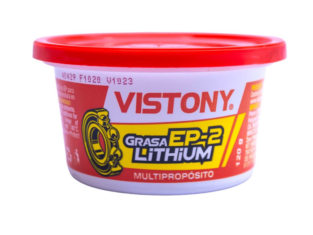 Grasa Multiproposito Litio EP-2 Roja 210gr - Vistony VISTONY ...