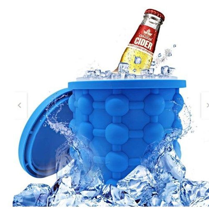 Hielera de Silicona Ice Cube - Hielera Cubera de hielo GENERICO ...