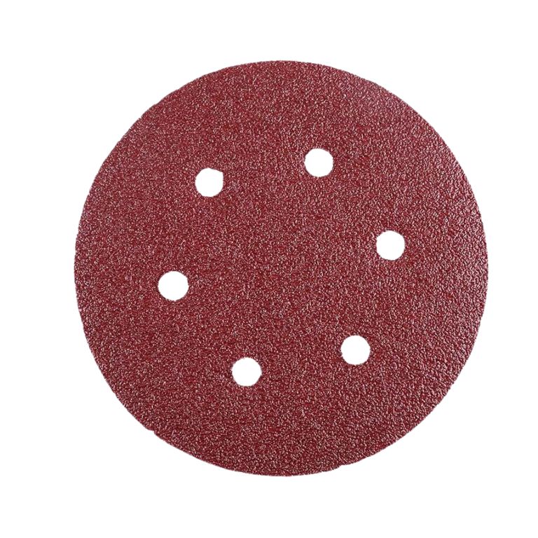 Disco Velcro 6" (150mm) PS22K Grano 320 GLS3 (Rojo) Klingspor KLINGSPOR ...