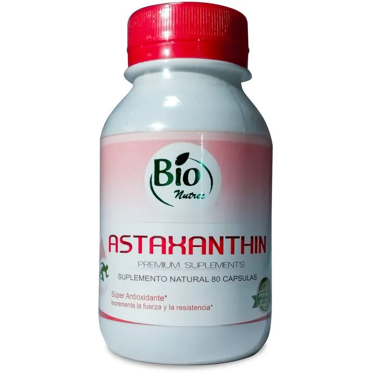 ASTAXANTINA antioxidante # 1 en el mundo x 80 capsulas - Bionutrec ...