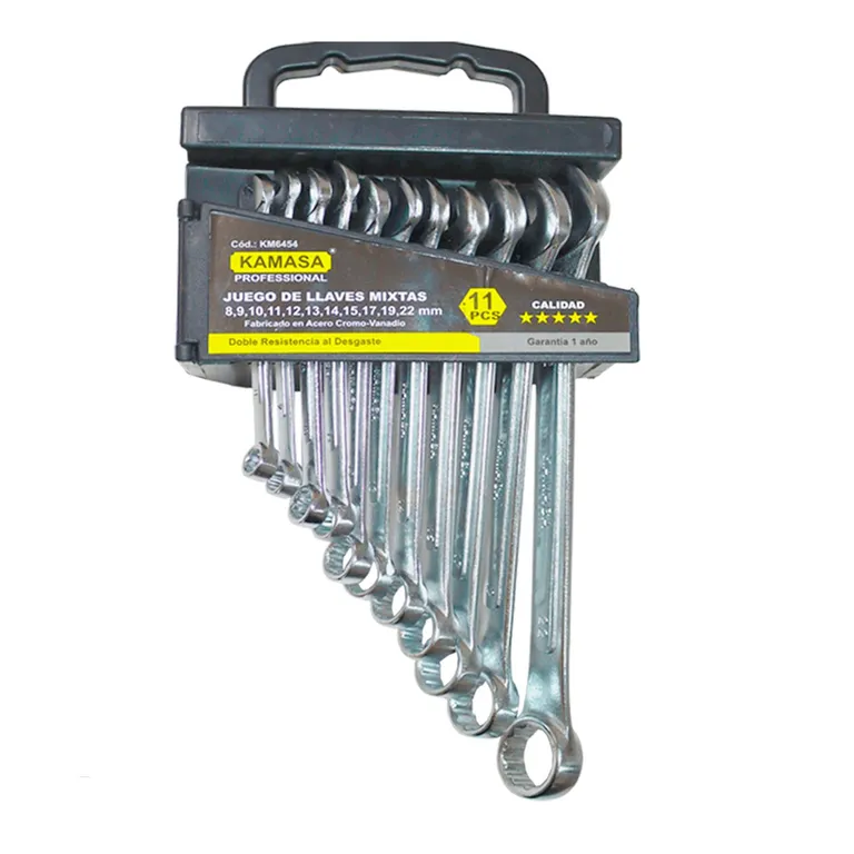 JUEGOS DE LLAVES 11 piezas MIXTAS 8MM AL 22MM KAMASA KAMASA | falabella.com
