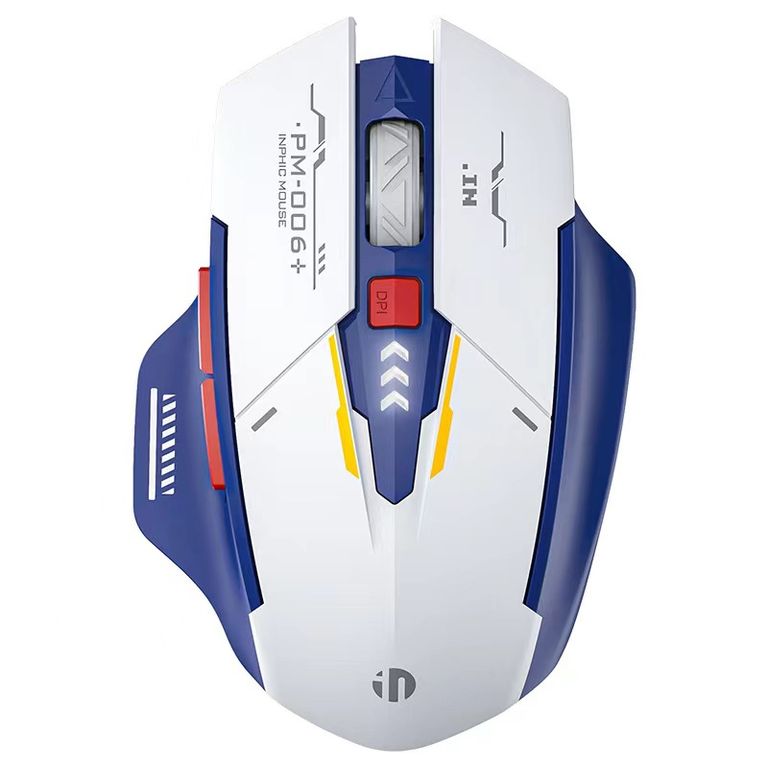 Ratón de tres modos Mouse inalámbrico recargable INPHIC F9 | Sodimac Perú