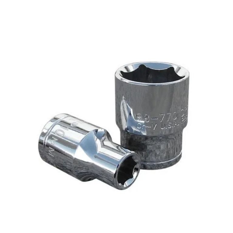 Dado Hexagonal 14mm Encastre 1/2" Crossmaster - Gris | Sodimac Perú