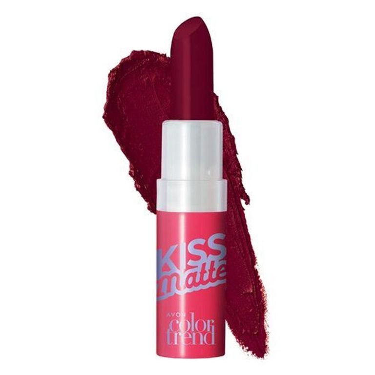 Lápiz Labial Efecto Mate FPS 15 Vino Color Trend AVON | falabella.com