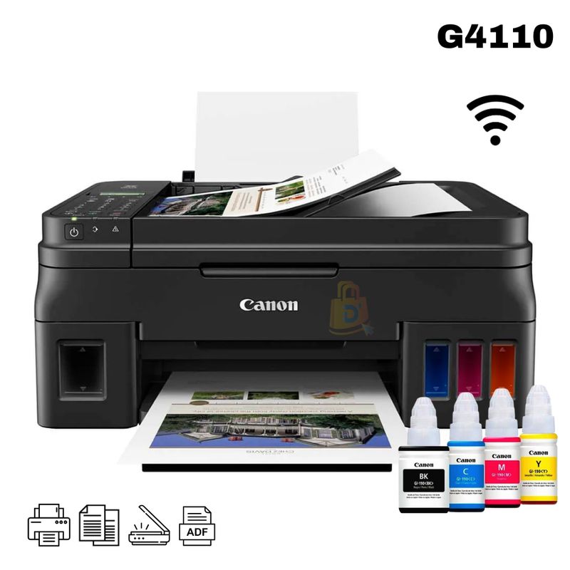 Impresora Multifuncional Pixma G4110 ADF CANON | falabella.com