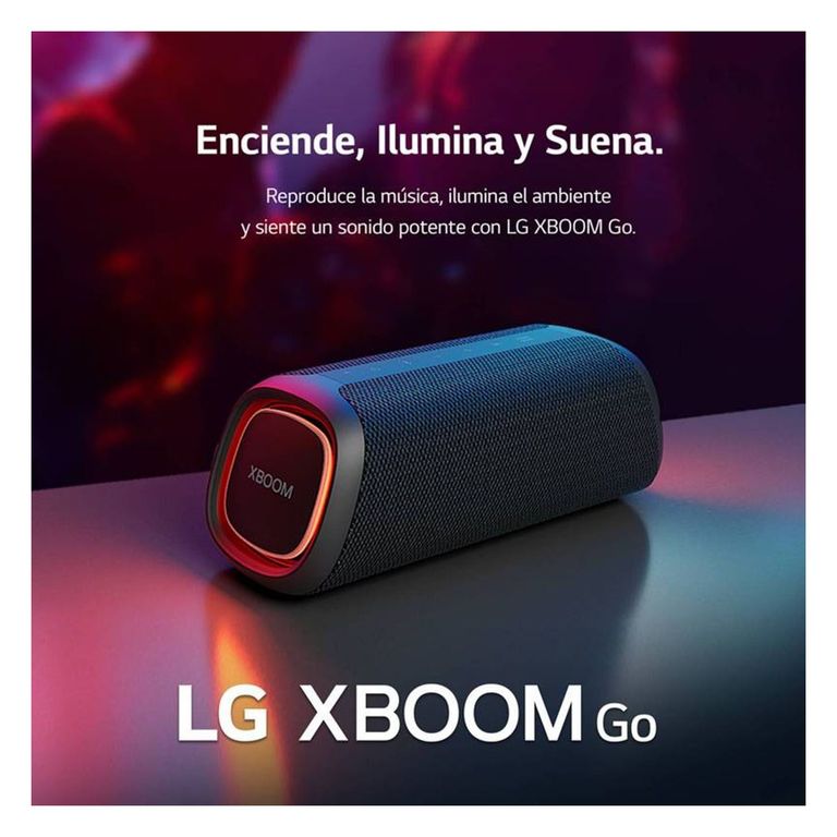 Parlante Bluetooth XBOOM Go XG5 - Negro LG | Falabella Perú