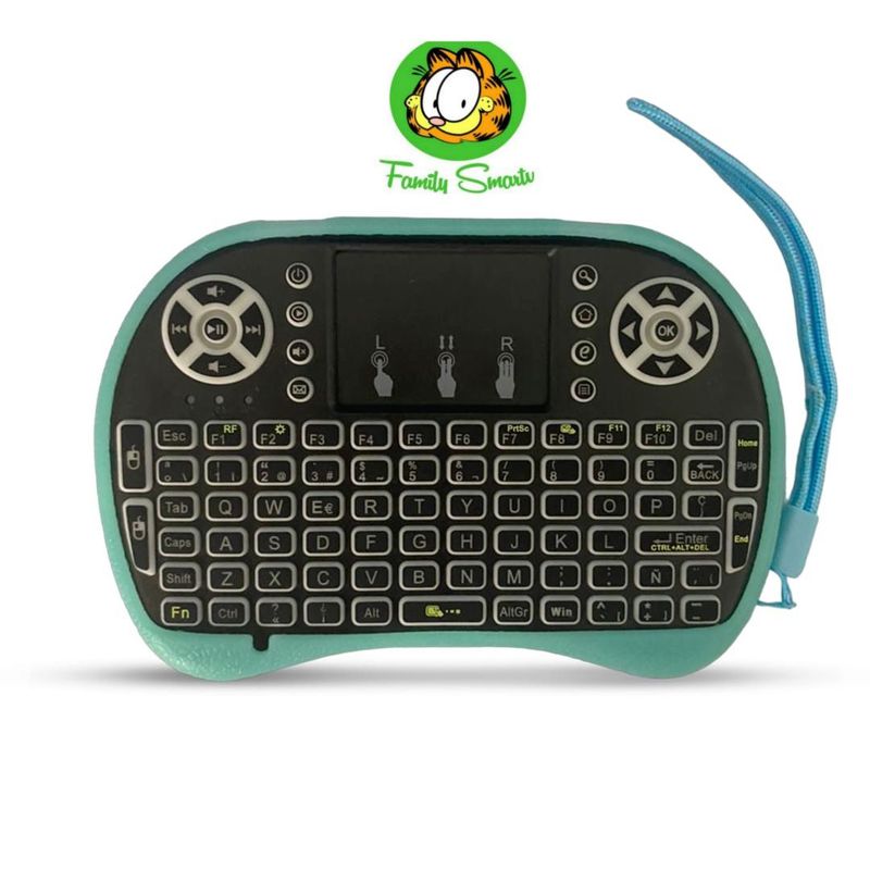 Funda para Mini teclado inalámbrico para tv laptop pc Turquesa SIKAI ...