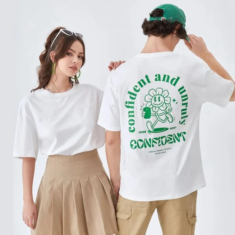 Polo Oversize Algodón Blanco Confident Oversized Unisex GENERICO ...