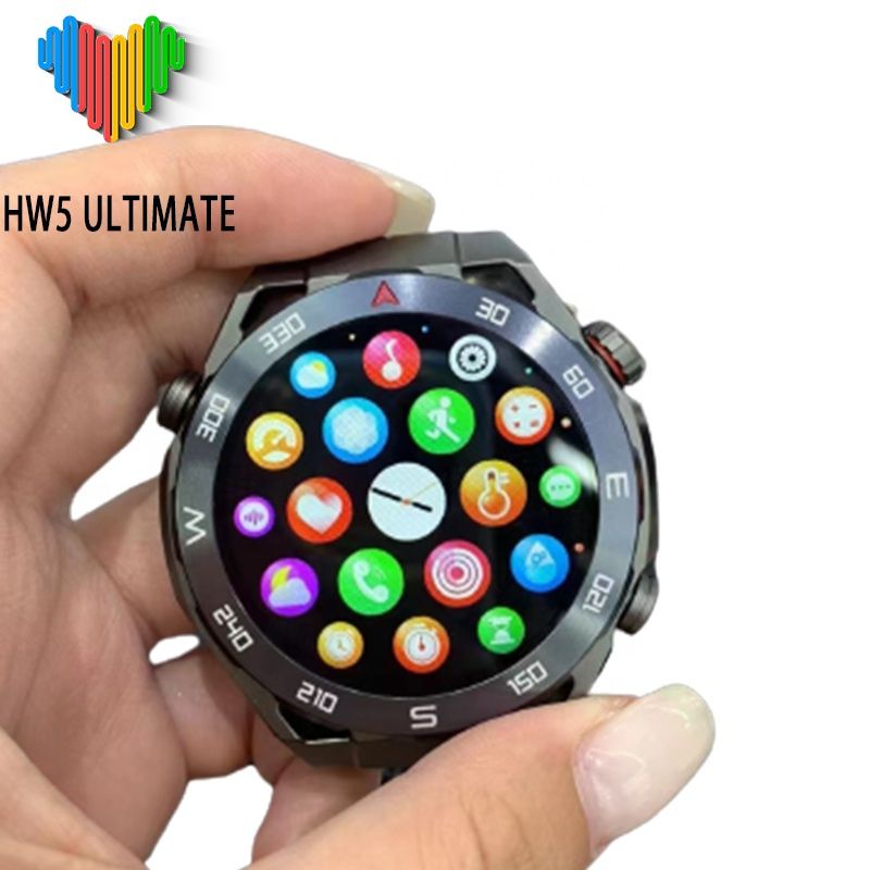 Smartwatch HW5 Ultimate con 03 Correas pantalla Amoled OEM | falabella.com