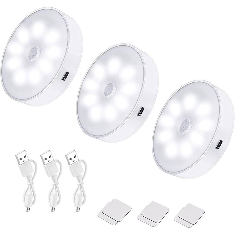 Luces LED con Sensor de Movimiento 3Pcs | Sodimac Perú