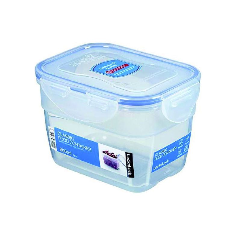 Taper LocknLock Rectangular 800ML Nestable | Sodimac Falabella