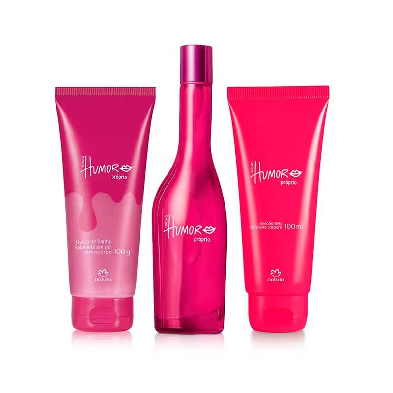 Humor Proprio Perfume de Mujer con Gel de Baño e Hidratante NATURA ...
