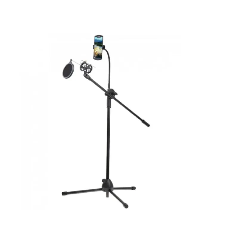 Parante micrófono profesional ajustable con Clips para celular NB202 ...