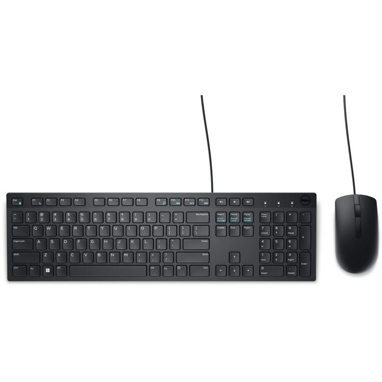 KIT TECLADO Y MOUSE DELL USB NEGRO KM300C-LTN DELL | falabella.com