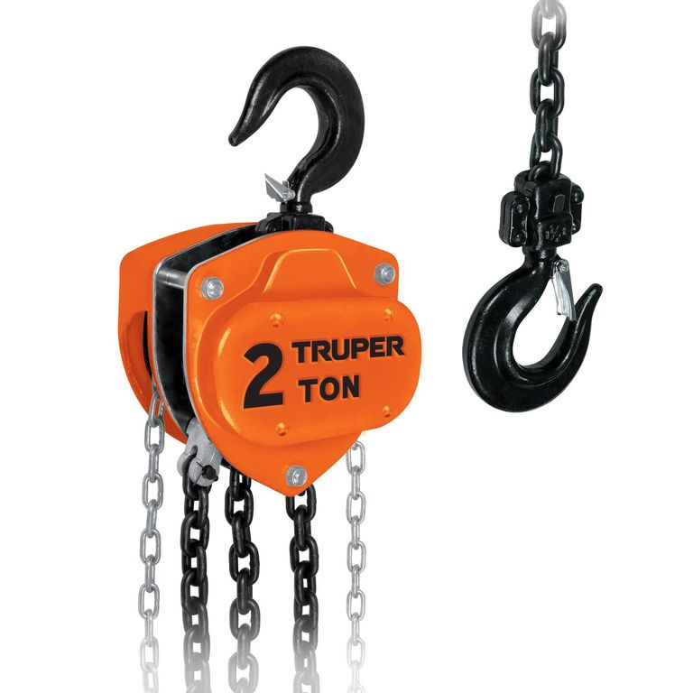 Tecle con cadena de 2 toneladas Truper | Sodimac Perú