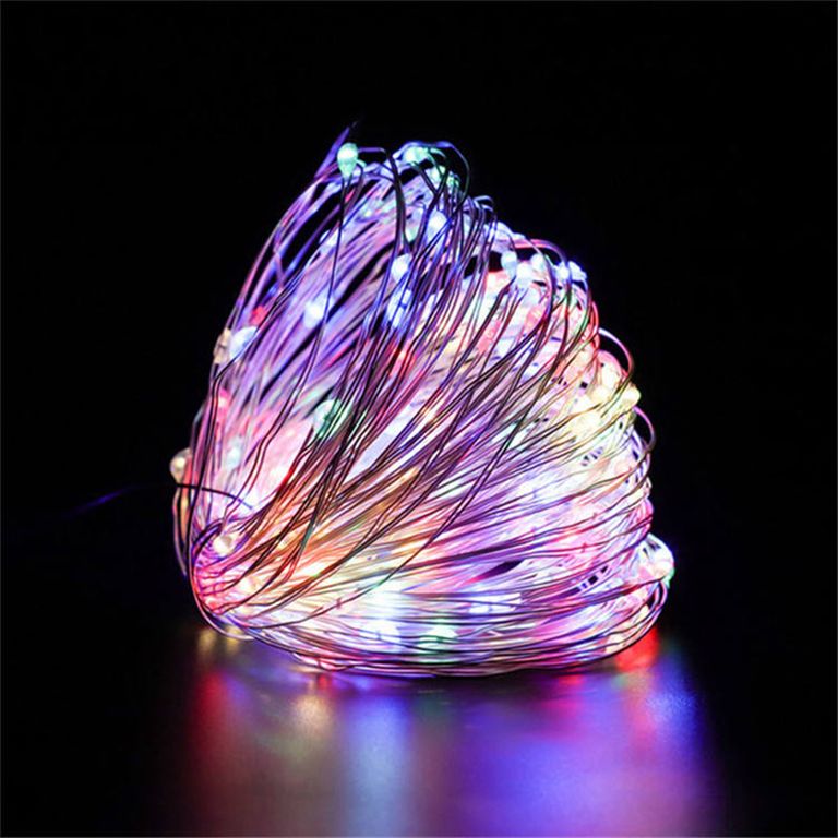 ALAMBRE DE LUCES LED 10 METROS MULTICOLOR | Sodimac Perú