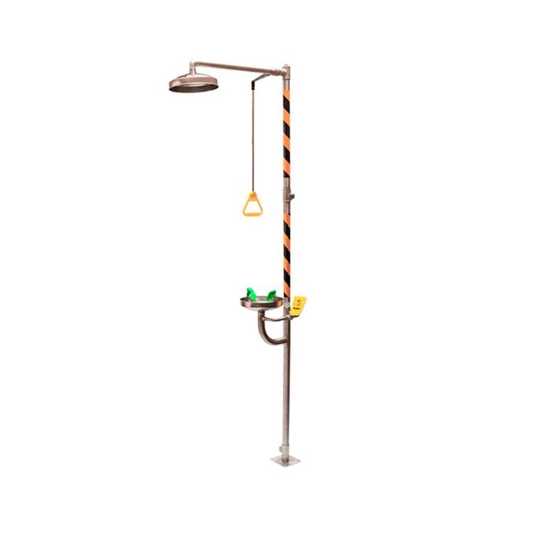 DUCHA LAVAOJOS DE EMERGENCIA INOX BD-560A FHBD STEELPRO STEEL PRO ...