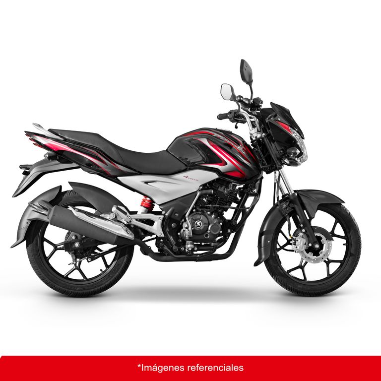 Motocicleta BAJAJ DISCOVER 125 ST - ROJO/NEGRO | Sodimac Perú
