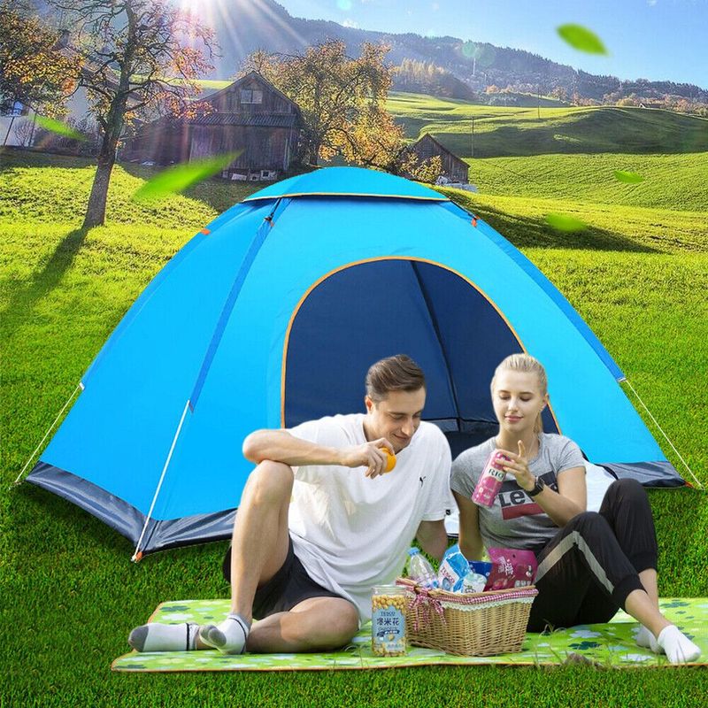 Carpa Tienda para Acampar Camping Senderismo hasta para 2 Personas OEM ...