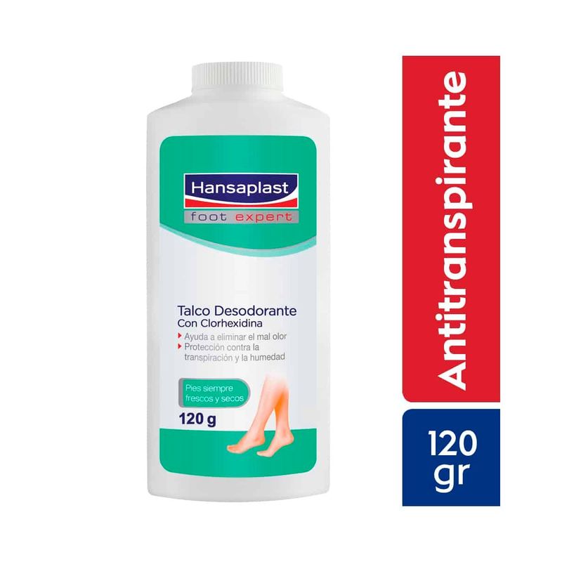 Hansaplast Talco Desodorante para Pies Foot Expert 120g HANSAPLAST ...