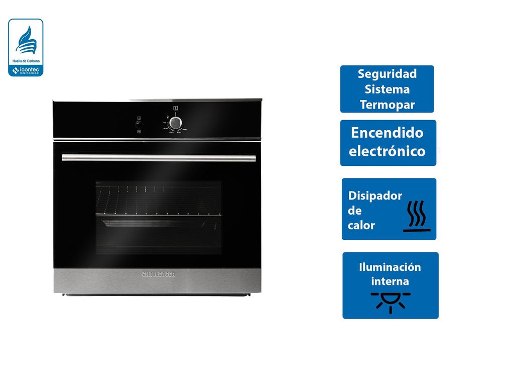 Horno Empotrable Challenger 52Litros GN HG-2540 CHALLENGER | falabella.com