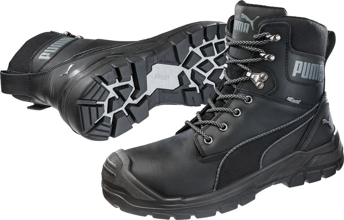 BOTA DE SEGURIDAD CONQUEST BLACK HIGH PUMA PUMA | falabella.com