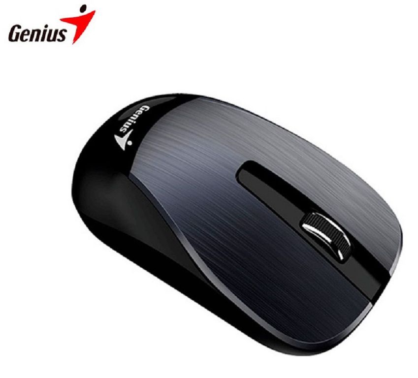 MOUSE GENIUS ECO-8015 WIRELESS BLUEEYE RECARGABLE GRIS HIERRO GENIUS ...