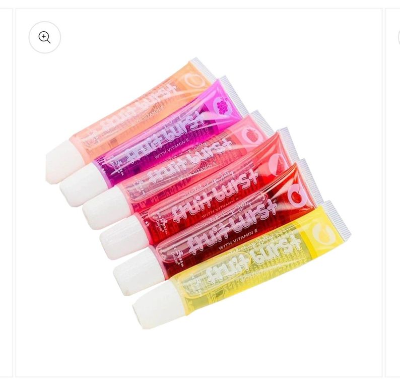 Set 6 brillos labiales lipgloss italia deluxe original GENERICO ...