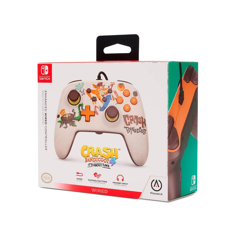 PowerA Enhanced Wired Controller para Nintendo Switch Quantum Crash ...