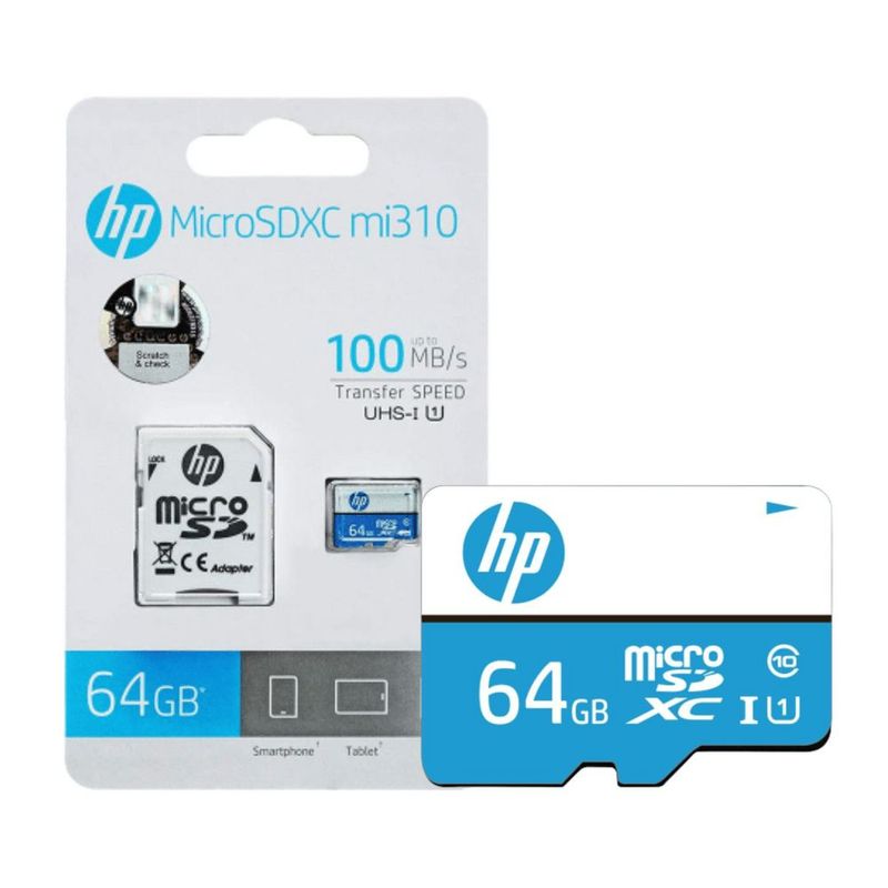 MEMORIA MICRO SD HP 64GB mi310 HP | falabella.com