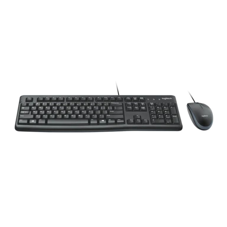 Teclado Logitech Mouse MK120 Usb Sp Black LOGITECH | falabella.com