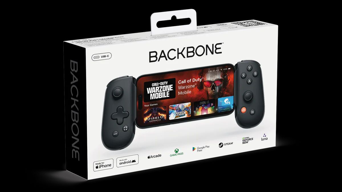 Backbone One Xbox Series Edition Black 2nd Gen USB-C. MICROSOFT ...
