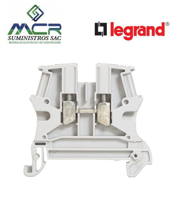 BORNERA PARA RIEL DIN DE 4MM UNIVERSAL LEGRAND 10 UND LEGRAND ...