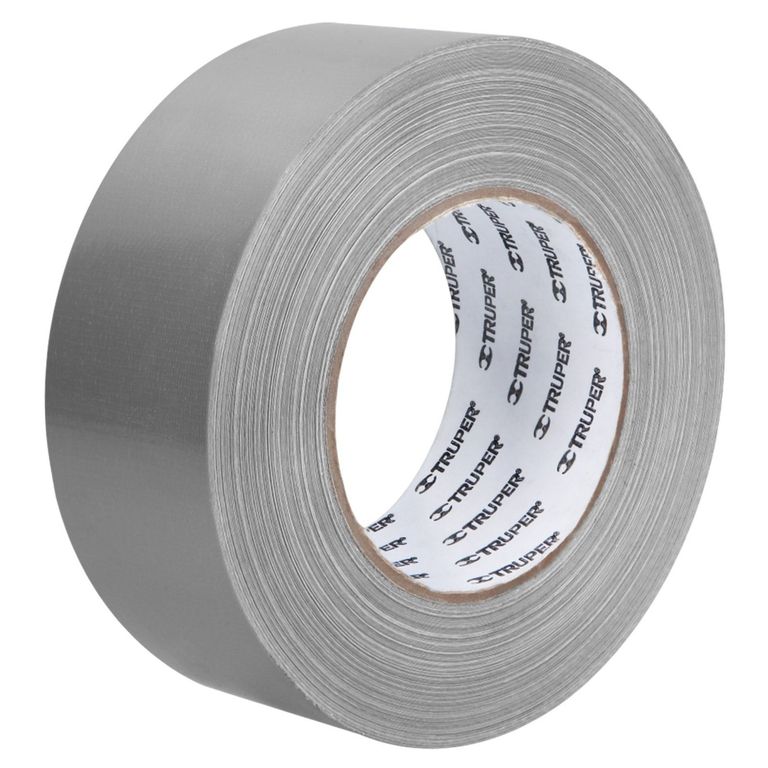 Cinta Duct Tape 2 x 50m sella ductos Plateado TRUPER | Sodimac Perú