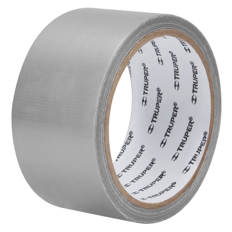 Cinta Duct Tape 2 x 10m sella ductos Plateado TRUPER TRUPER | falabella.com