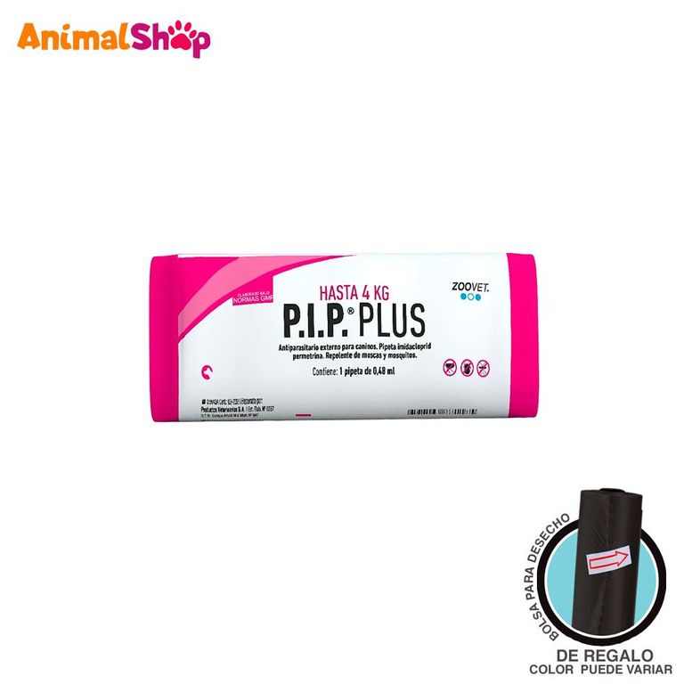 Antipulgas Pipeta PIP Plus Para Perros Hasta 4Kg GENERICO | falabella.com