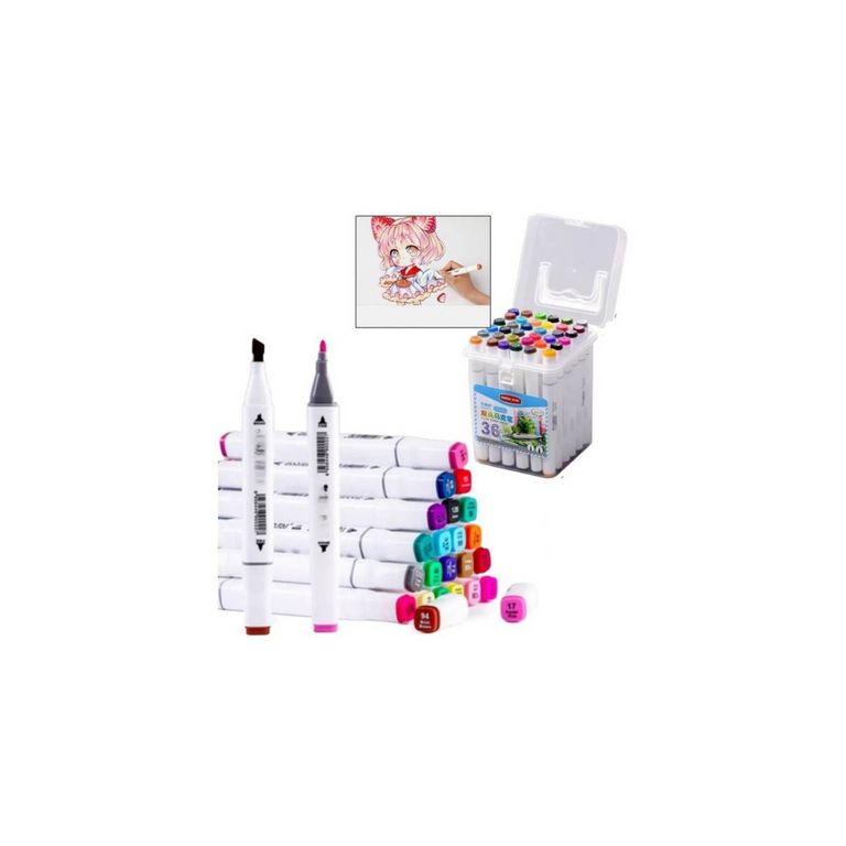 PLUMONES TOUCH 36 PIEZAS GENERICO | falabella.com