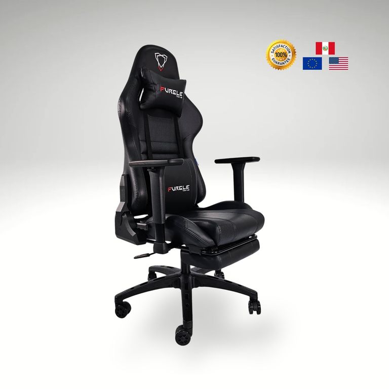 Silla Gamer Furgle Pro Titan Negro GENERICO | falabella.com