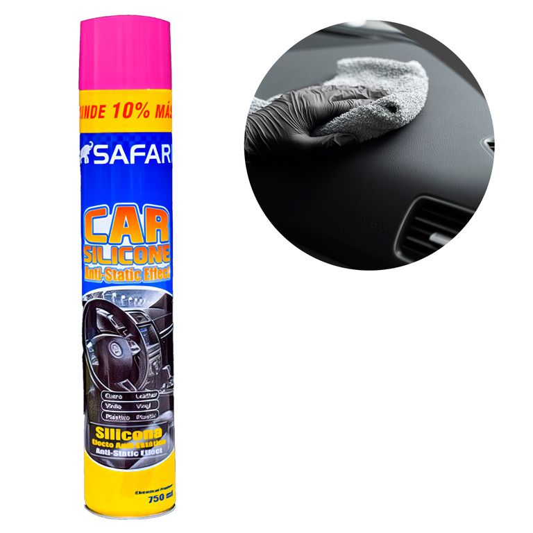 Silicona para Cueros y Tableros Knauf x 750ml Aroma Chicle Extra Brillo ...