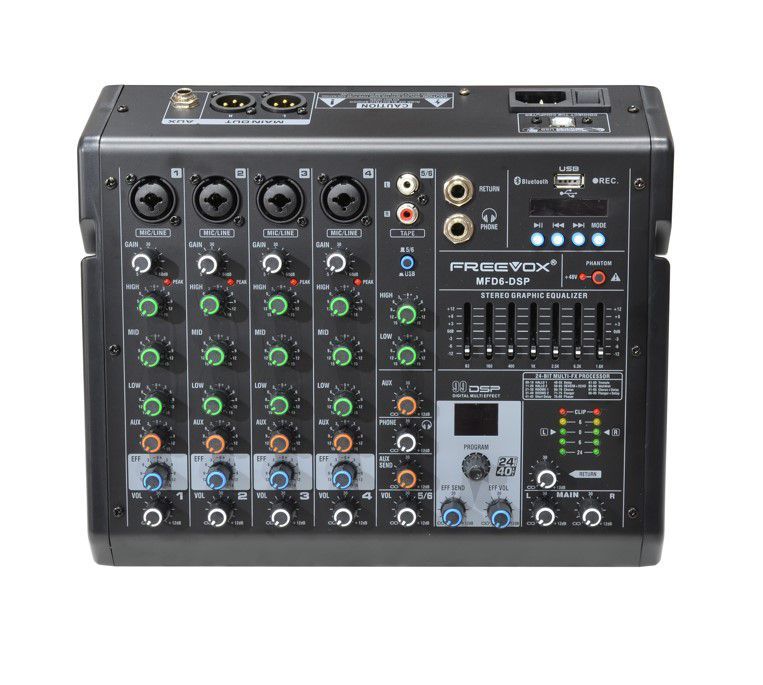 MEZCLADORA DE SONIDO FREEVOX 6C - DSP FREEVOX | falabella.com