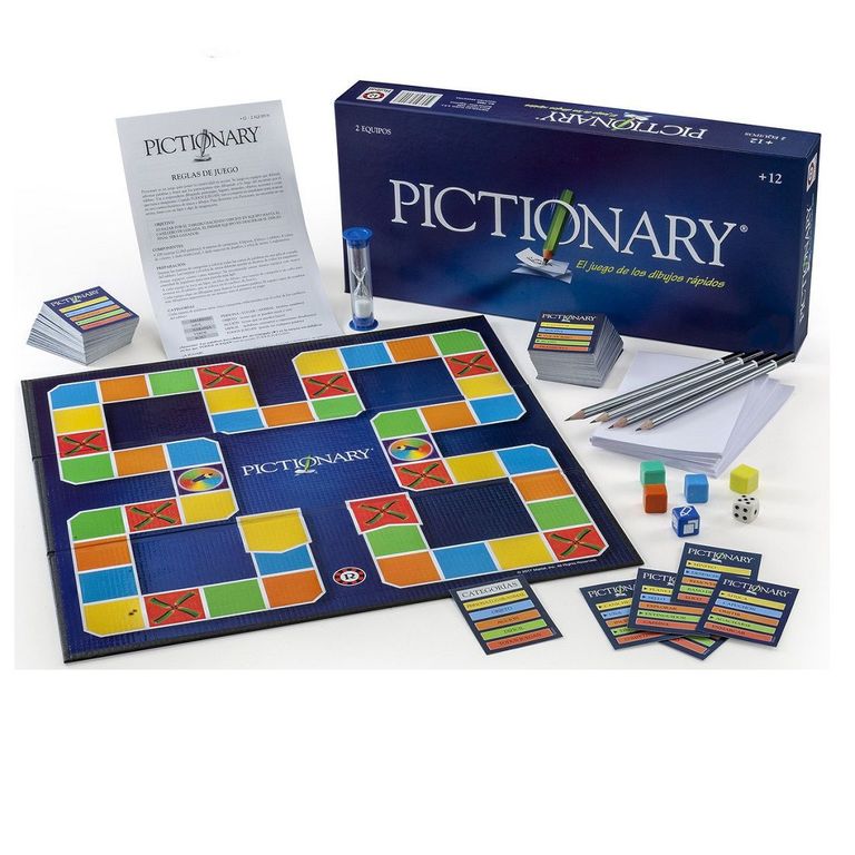 Juego de mesa - Pictionary Clásico GENERICO | Falabella Perú