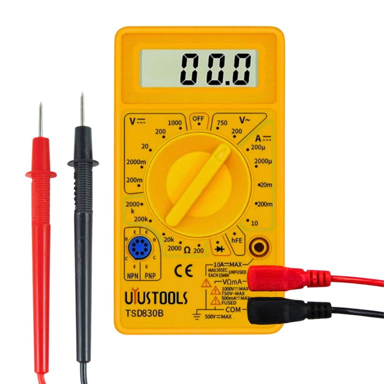 Multímetro digital multitester UYUSTOOLS | Sodimac Falabella