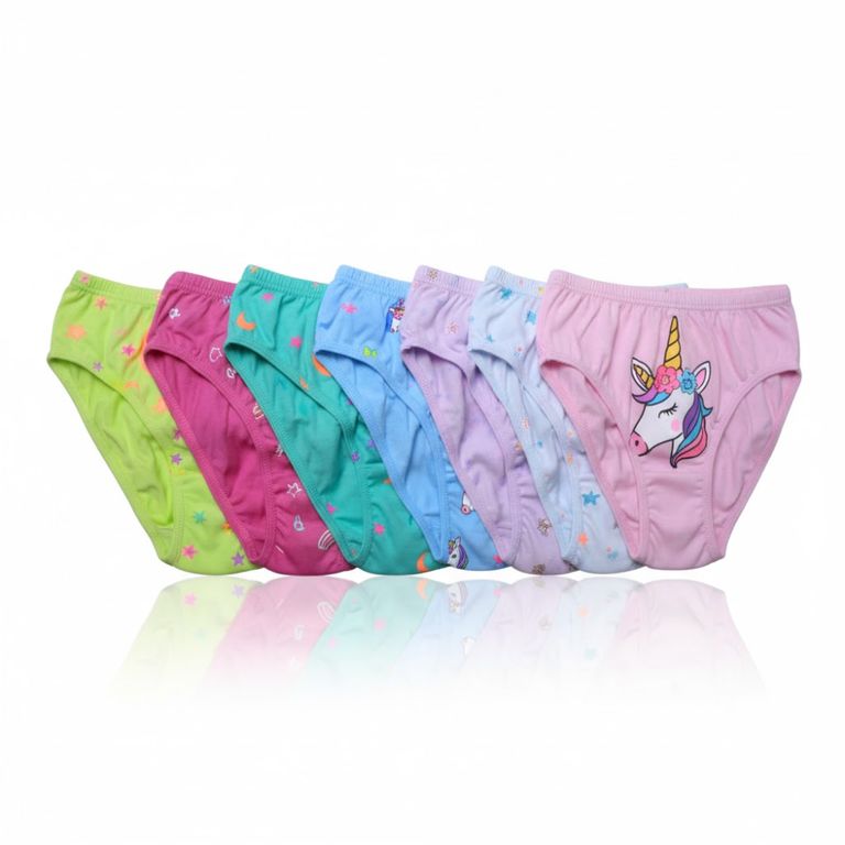 Trusas para Niñas c/est Algodon Pyma - 6 unidades GENERICO | falabella.com